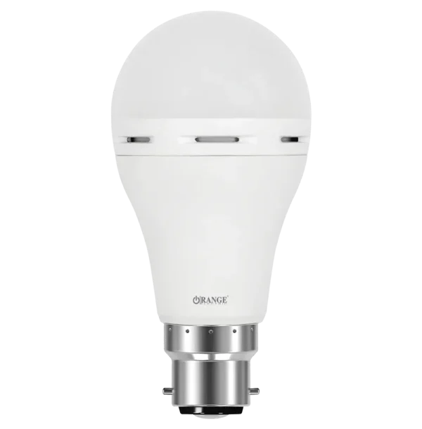 Emergency LED Bulb-Orange-8W-B22 (Pin Type)-Daylight-Cool White-6500K