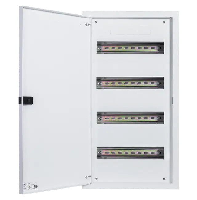 Best Metal Enclosure 4 Row 56 Way 350mm X 650mm X 110mm-Orange
